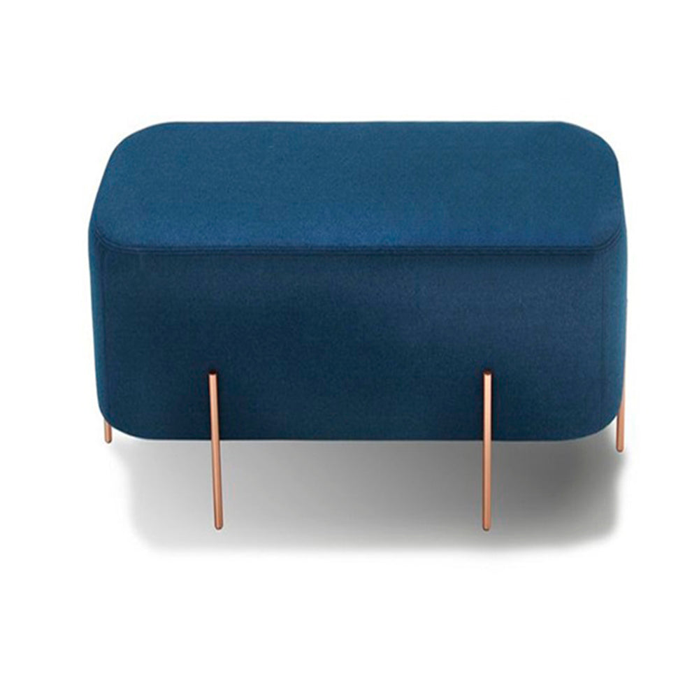 Puf Elephant Doble Azul — Import Zone